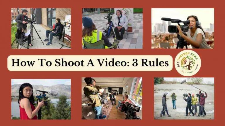 How To Shoot A Video: 3 Rules